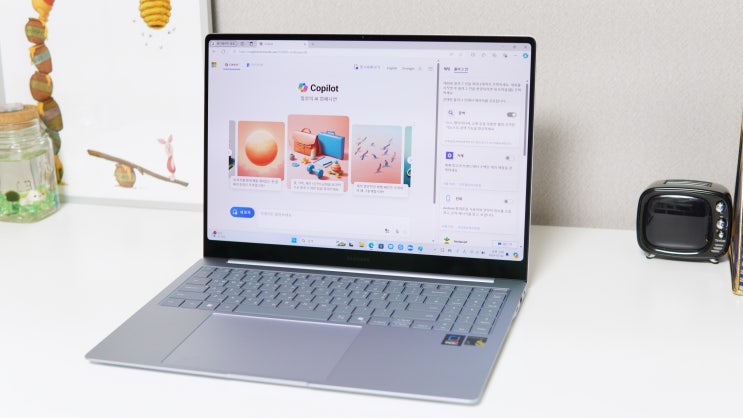 삼성 갤럭시북4 엣지 NT960XMB-K01A 후기, 온디바이스 AI 코파일럿+PC 사무용 노트북 추천 : 네이버 블로그