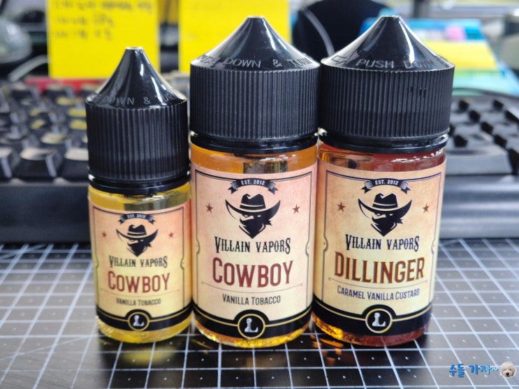 [웨스트텐]더 레거시 컬렉션 By 파이브폰즈 Villain Vapors Dillinger / COWBOY : 네이버 블로그