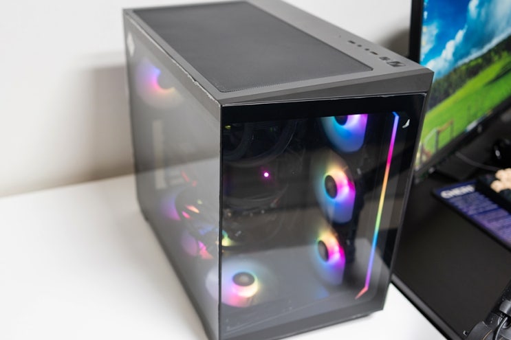 깔끔한 어항 케이스 antec 안텍 C5 MESH ARGB BTF : 네이버 블로그