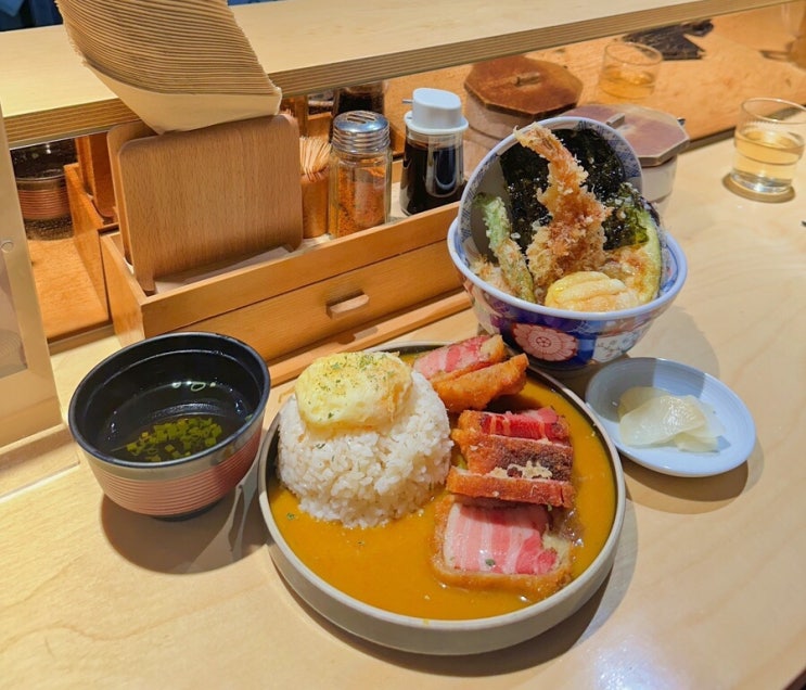 서울 중구 혼밥 가능한 텐동맛집 온센 광화문점 서울시청역맛집 네이버 블로그