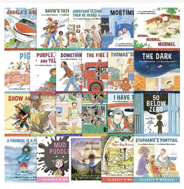 로버트 먼치) Classic Munsch 클래식 먼치 음원 (Robert Munsch) 20종 37종 57종 : 네이버 블로그