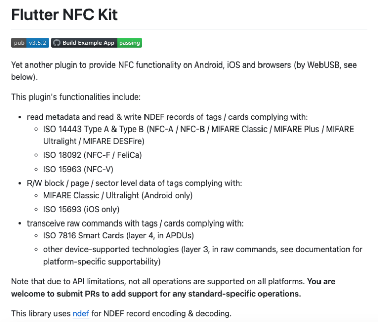 [Flutter] NFC Tag 읽고 쓰는 앱 간단하게 만들기 : 네이버 블로그