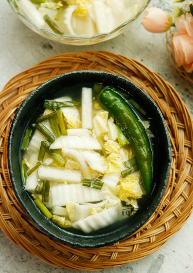여름 배추물김치담그는법 알배기배추 초간단 백김치 담그는방법 네이버 블로그