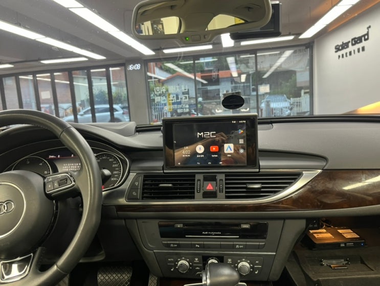 먹통이된 구형 아우디네비게이션 요즘 네비처럼 바꾸기 안드로이드기반 M2C200A : 네이버 블로그