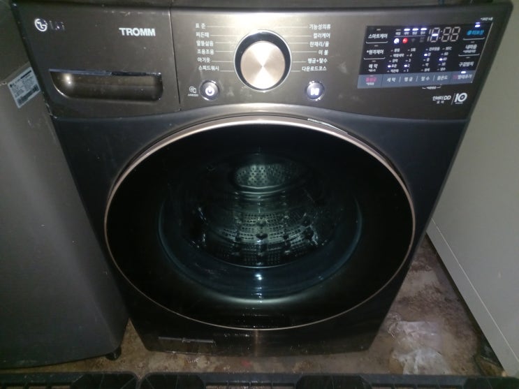 양양세탁기수리.양양하조대00팬션LG트롬드럼세탁기21K탈수소음댐퍼교체수리. : 네이버 블로그