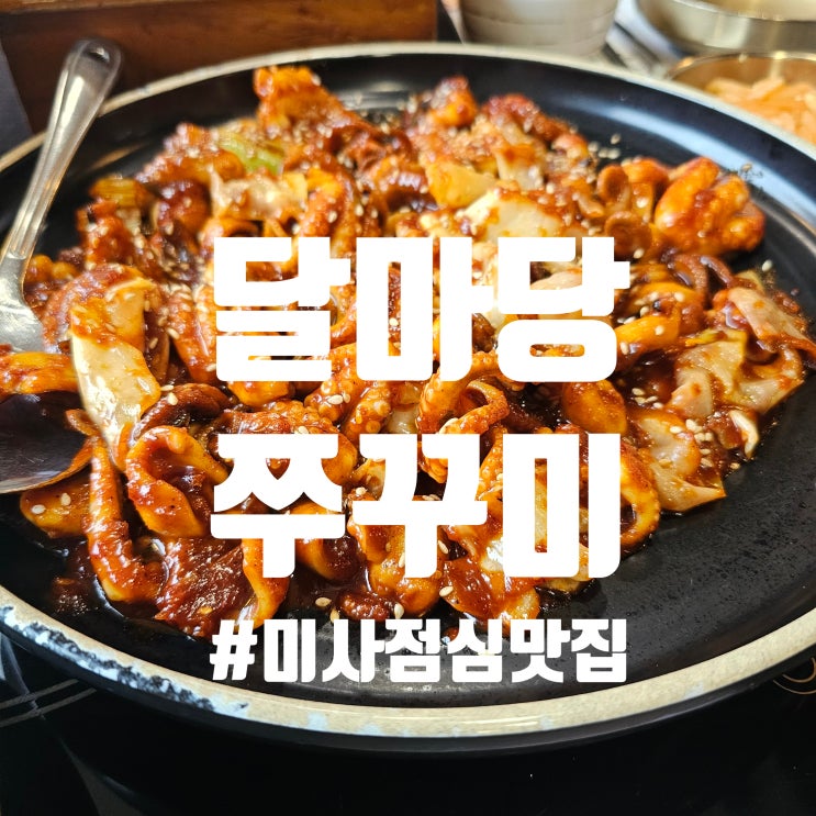 미사 점심 맛집 하남 달마당쭈꾸미 하남스타필드 맛집 하남 최고의 쭈꾸미 맛집 가족모임 추천 네이버 블로그