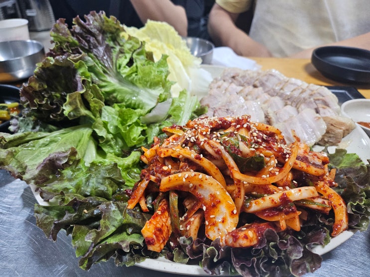 은계호수공원맛집 세수대야냉면 오징어보쌈이 유명한 천하장사냉면굴전문 시흥본점 네이버 블로그