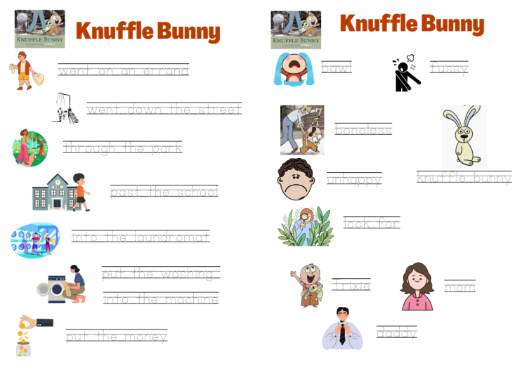 7월3주 Knuffle bunny by Mo willems : 네이버 블로그