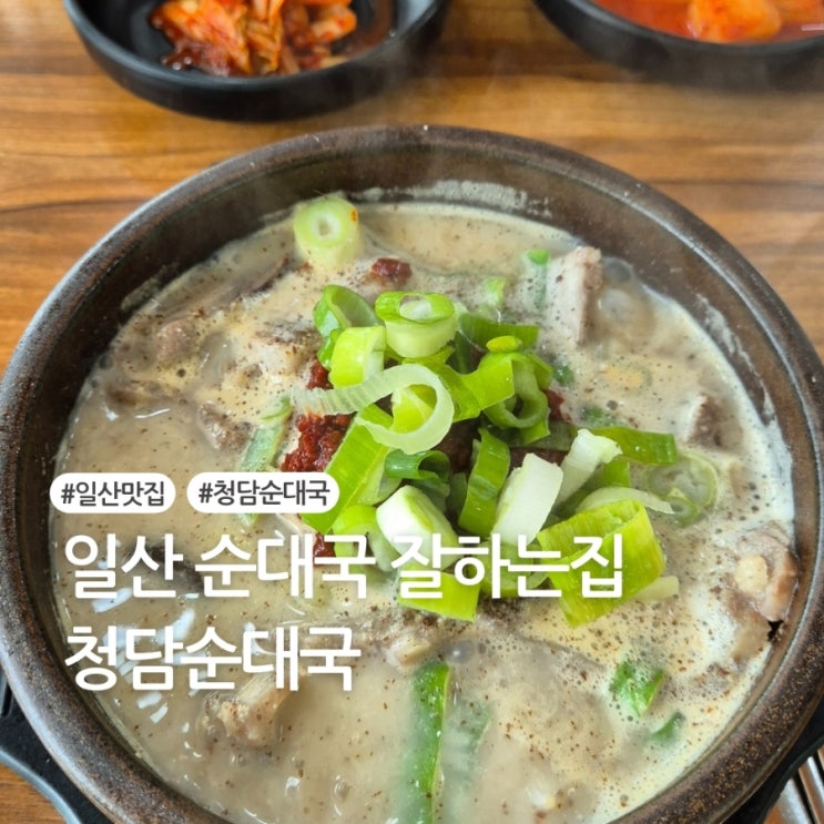 일산 청담순대국 순대국 제대로 하는집 네이버 블로그