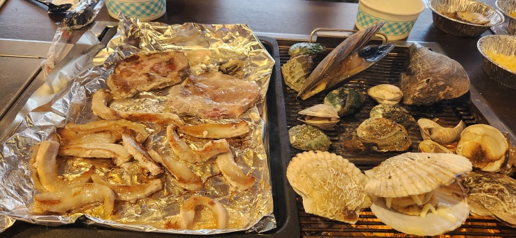 소래포구 종합어시장 맛집 추천조개구이 무한리필 식당 미남조개바다 네이버 블로그