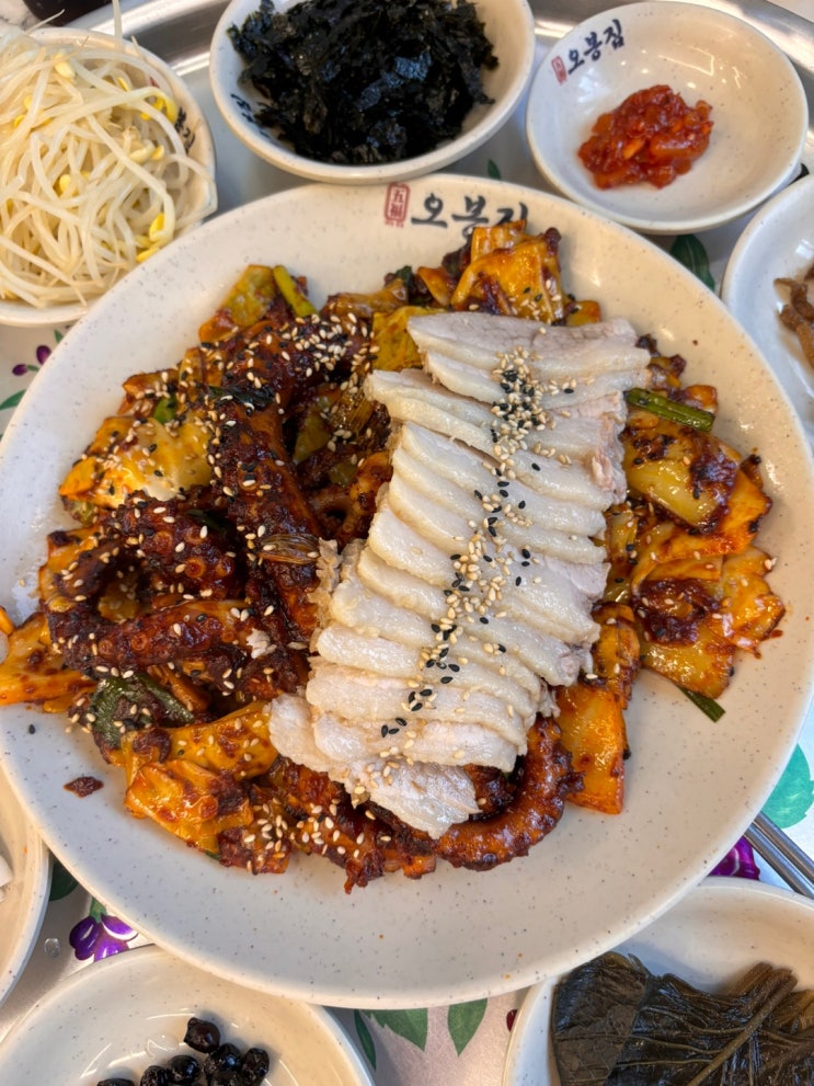대구범어동맛집 낙지볶음과 보쌈을 함께 먹을 수 있는 대구 한식 맛집 오봉집 범어점 네이버 블로그
