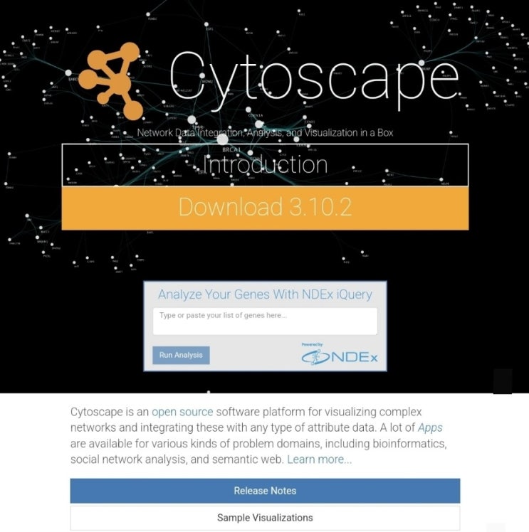 Hub gene identification을 위한 bioinformatics (Cytoscape의 CytoHubba plug ...