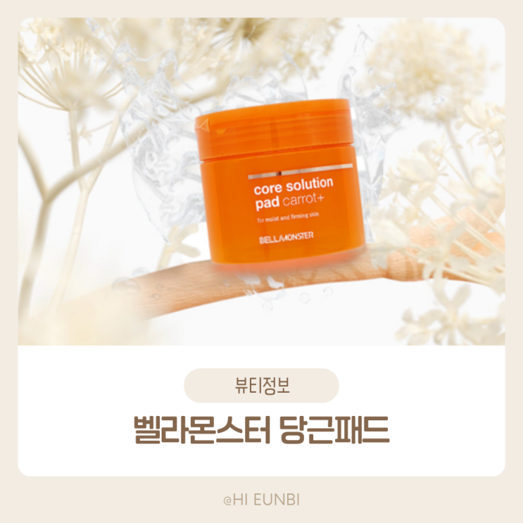 벨라몬스터 당근패드 사용법 : 네이버 블로그