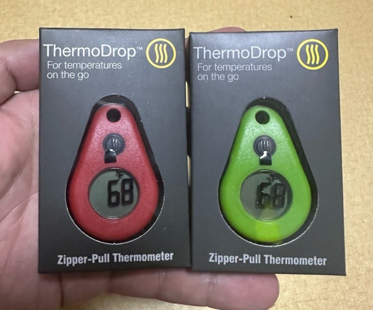 백패킹 온도계 ThermoDrop : 네이버 블로그