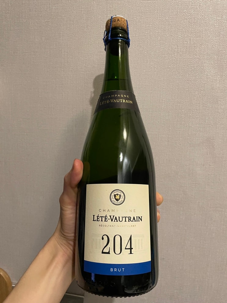 Champagne Lete-Vautrain Brut 204 : 네이버 블로그