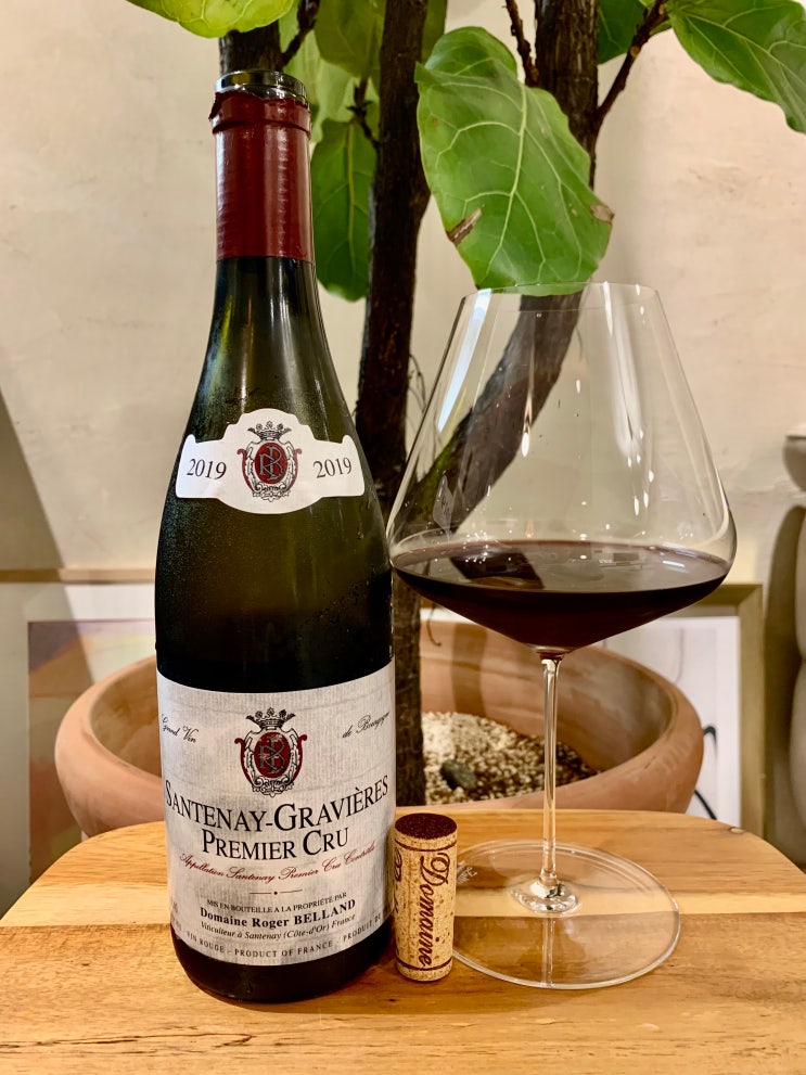 도멘 호저 벨랑, 상트네-그라비에르 프리미에 크뤼 2019 (Domaine Roger Belland, Santenay ...