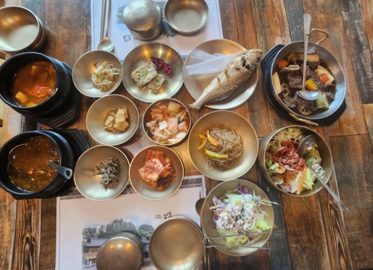 부여한정식맛집 충남 부여 하늘채 백제고도에서 먹는 한정식 서동수라 네이버 블로그