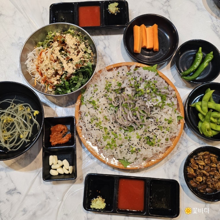 부산 명지맛집 오징어회 전문점 오징어군새우양 네이버 블로그