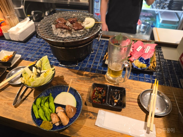 오사카 도톤보리 야끼니쿠 맛집 토라니츠노 야끼니꾸 예약 호랑이 오마카세 모듬 먹어봄 네이버 블로그