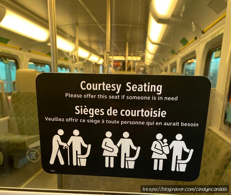 [영어표현] courtesy seating, priority seating | 노약자석, 임산부석, 장애인석 영어로 : 네이버 블로그