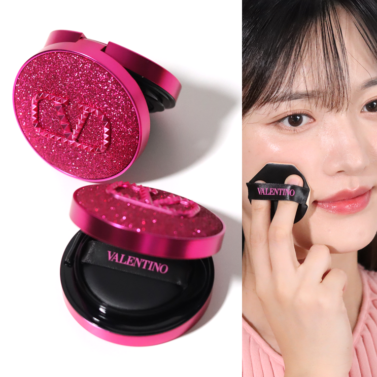 초밀착 맑은 커버 발렌티노 뷰티 고 쿠션 글로우 2024 핑크 시퀸 리미티드 에디션💗 입소문템 추천 네이버 블로그