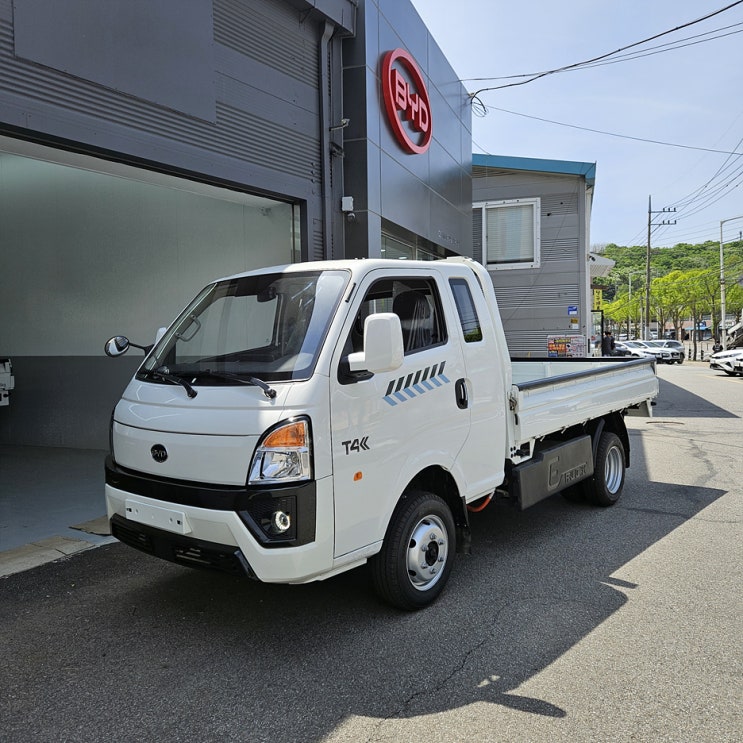 BYD 전기트럭 T4K 리뷰, 1천만원대 1톤트럭 가격 프로모션 : 네이버 블로그