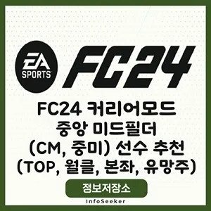 FC24 커리어모드 중앙미드필더(CM, 중미) 선수 추천(TOP, 월클, 본좌, 유망주) : 네이버 블로그
