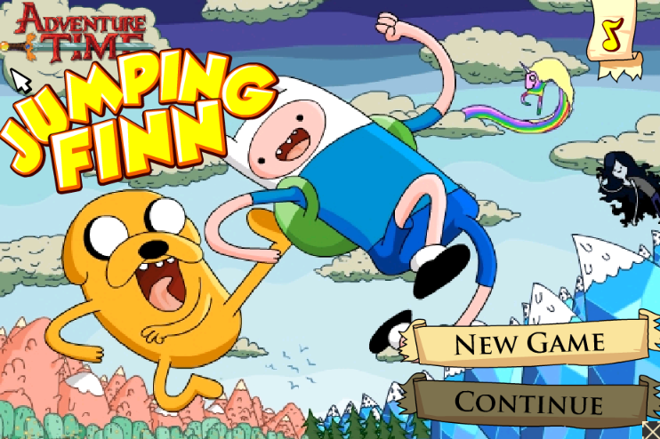 Adventure Time – Jumping Finn 엉덩이 차서 멀리 보내는 플래시게임 : 네이버 블로그