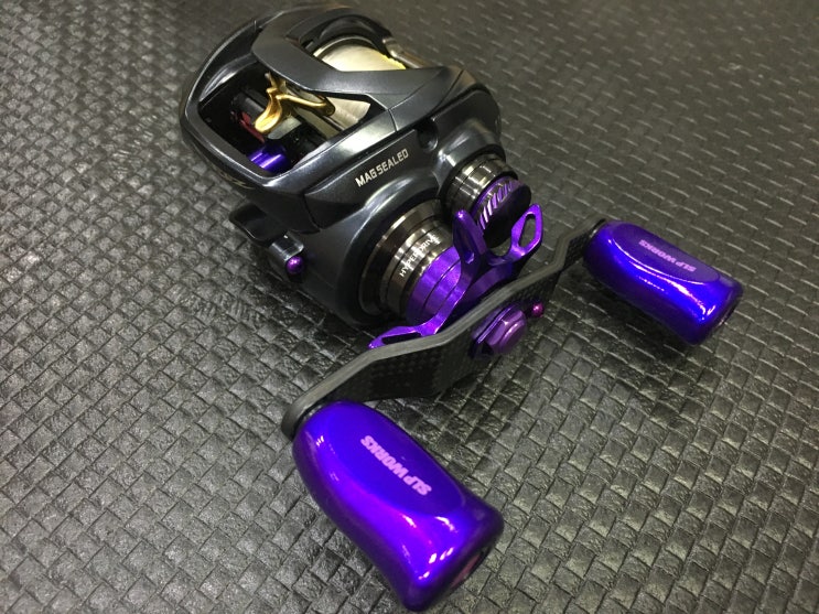 루어공작소 - 다이와 23스티즈 A2TW 퍼플튜닝 / 릴세척 릴수리 오버홀 : 네이버 블로그