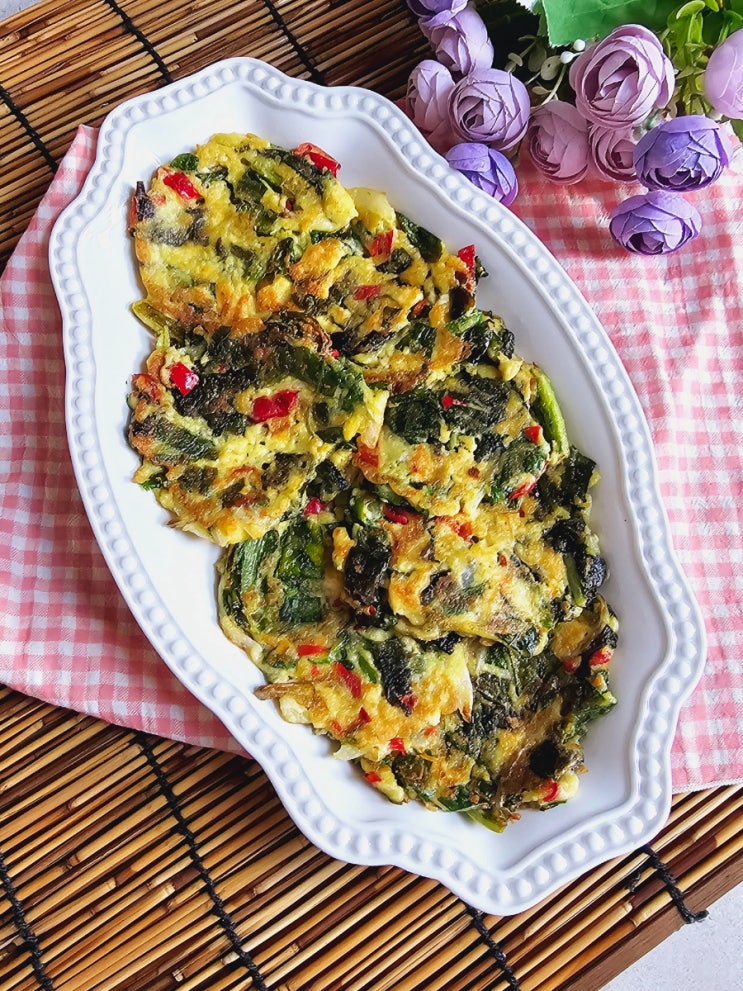 상추전 레시피 상추부침개 만드는법 비오는날 술안주 만들기 : 네이버 블로그