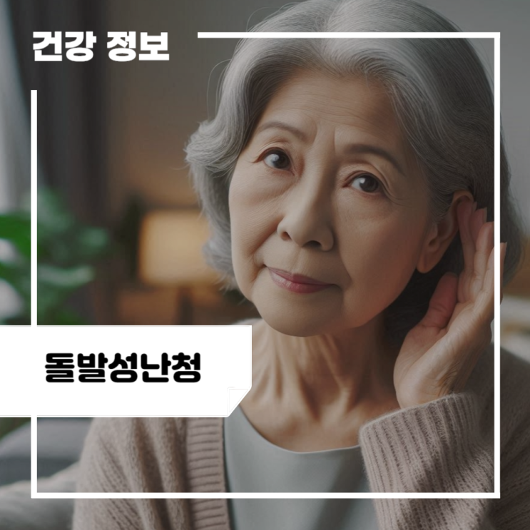 돌발성난청 전조증상 및 원인 치료 방법 골든타임 돌발성 난청 증상 네이버 블로그