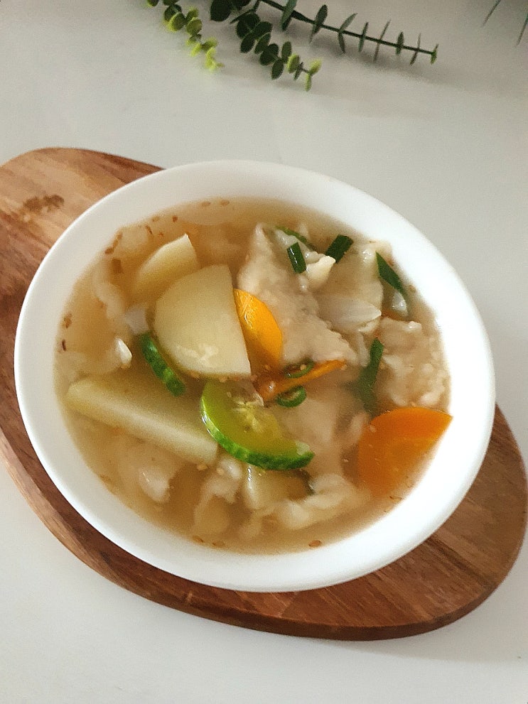 쫄깃한 감자수제비 반죽 만들기숙성 시간 비율 : 네이버 블로그