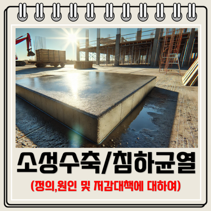 소성수축균열 소성침하균열 건조수축에 관한 내용에 대한 학습내용정리 네이버 블로그