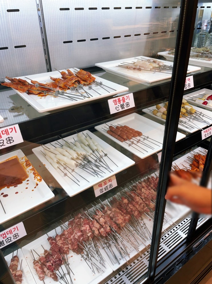 인천 구월 초원양꼬치 무한리필and마라탕 양꼬치를 배 터지게 먹을 수 있는 깔끔한 맛집 Feat 꿔바로우 네이버 블로그