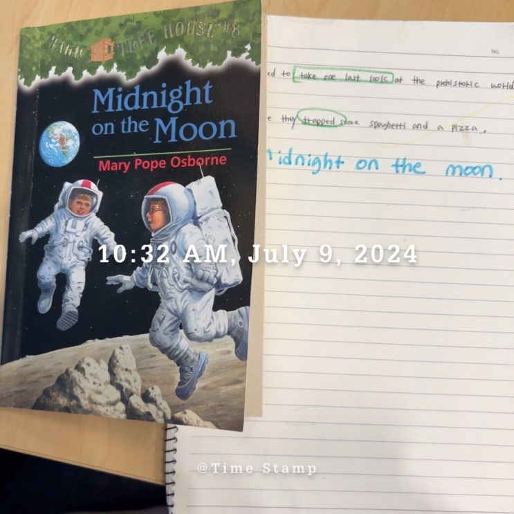 [Magic Tree House #8] Midnight on the Moon : 네이버 블로그