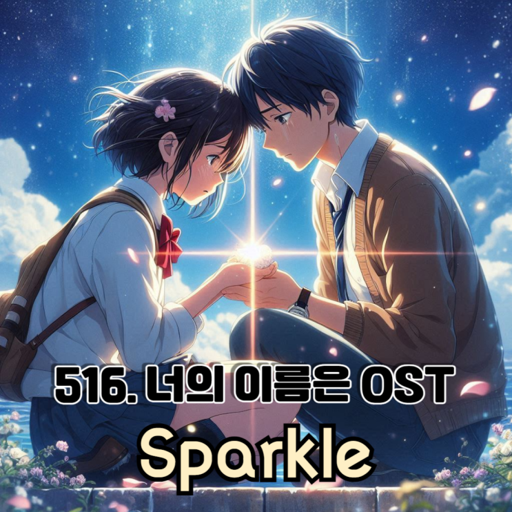 516. 너의 이름은 OST - Sparkle (스파클) 가사 해석 및 발음_Radwimps : 네이버 블로그