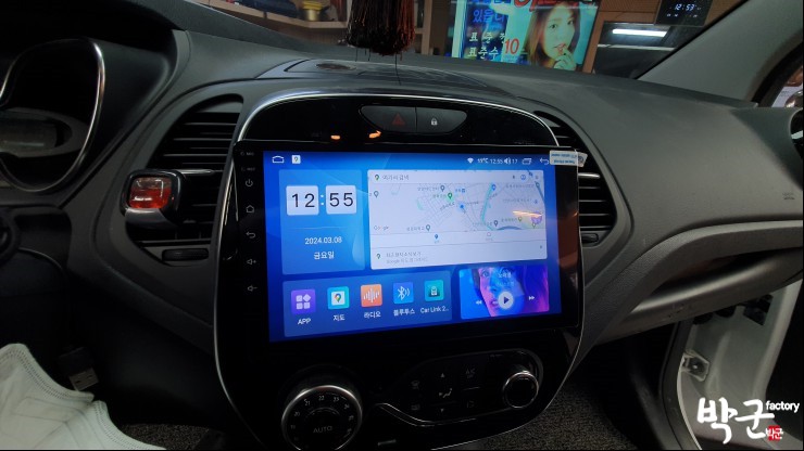 안양 QM3 안드로이드 올인원 T2C 순정 네비 교체 시 공 : 네이버 블로그