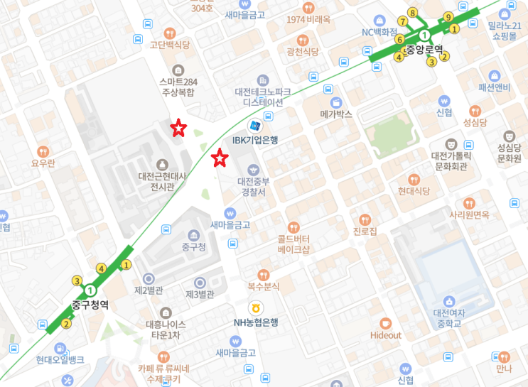 대전역 주차 못하면 대전중앙시장 제3공영주차장 대전중앙로지하상가 주차장입구 네이버 블로그