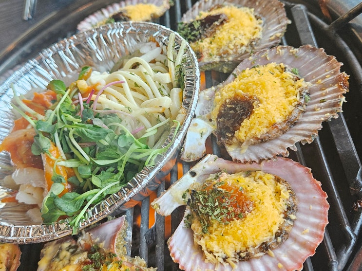 부산 광안리 조개구이 무한리필 청춘조개포차 네이버 블로그