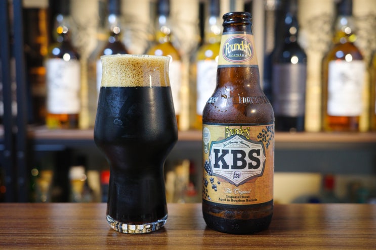[맥주] 파운더스 케이비에스 Founders KBS BA Imperial Stout (2024) : 네이버 블로그