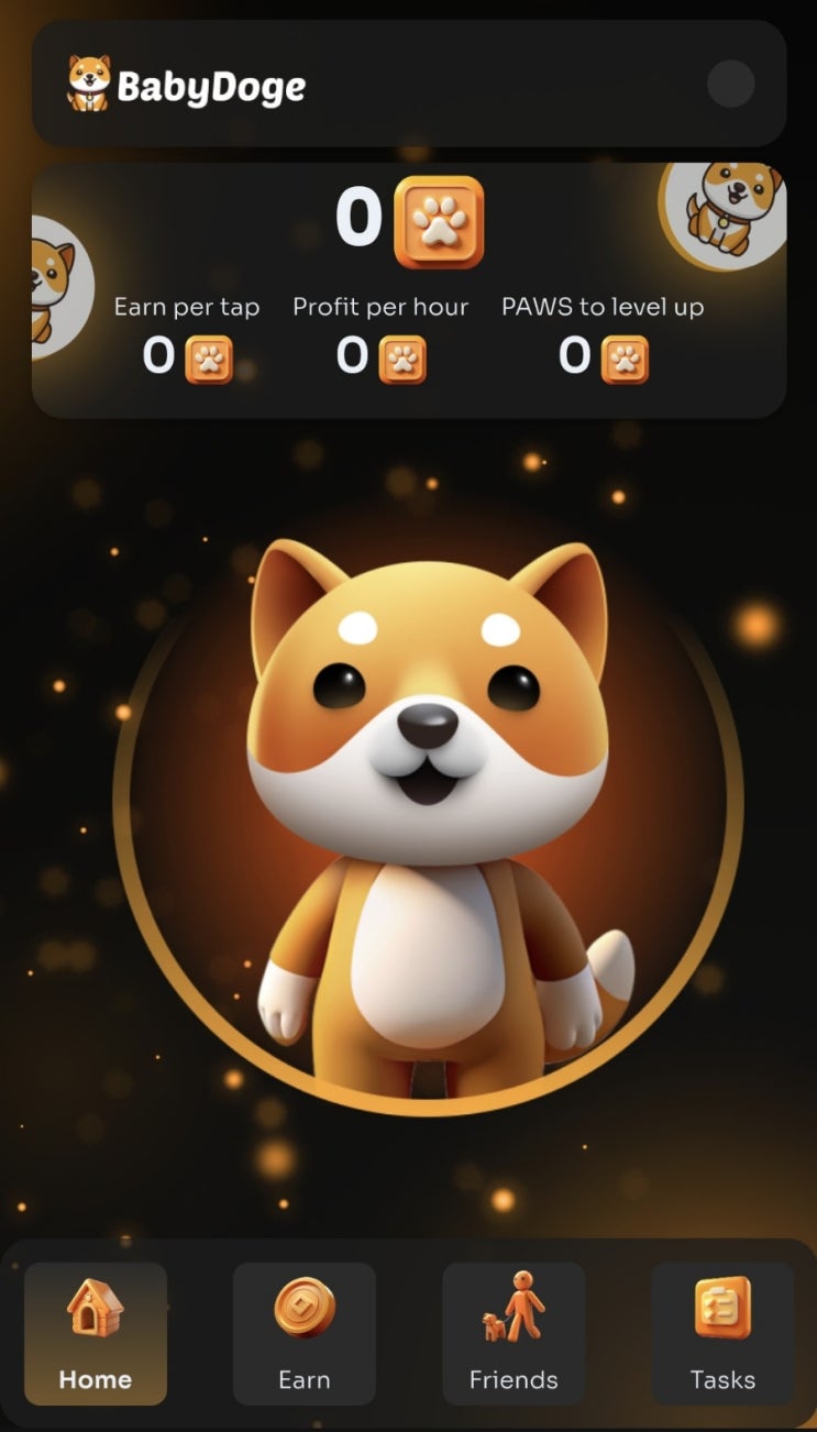 인기밈코인 '베이비도지(Babydoge) $PAWS', 텔레채굴 시작하기!! : 네이버 블로그