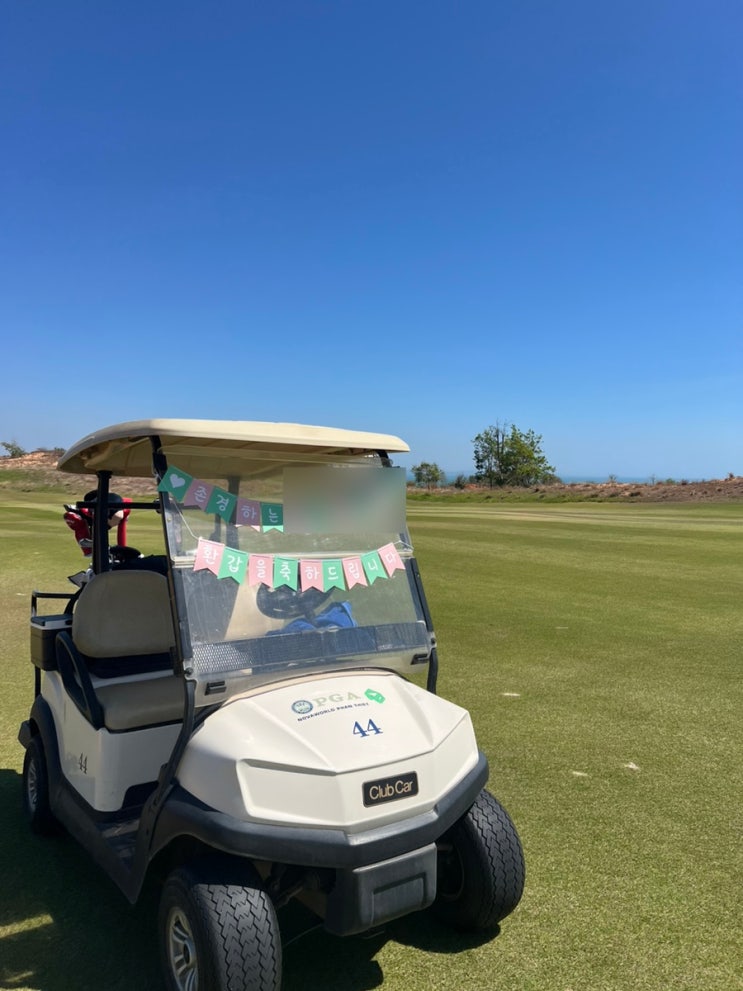 판티엣 PGA 노바월드 CC 골프장 직접 부킹해서 치고왔어요 >