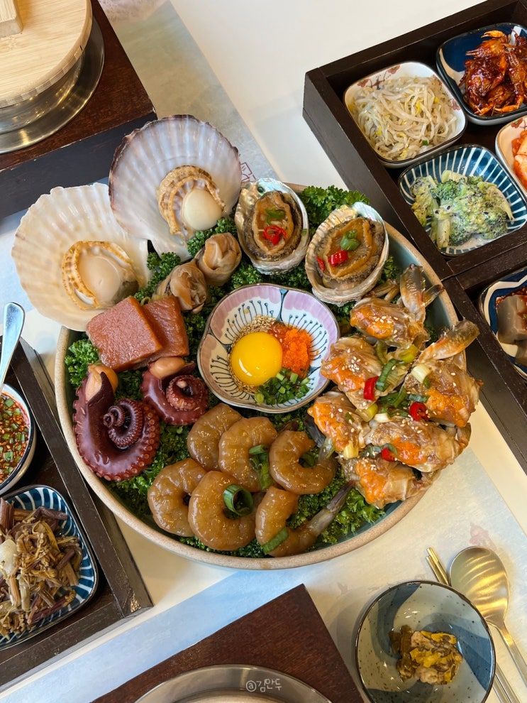 속초 현지인 맛집 중앙시장 속초그바다로 해물장 솥밥 네이버 블로그