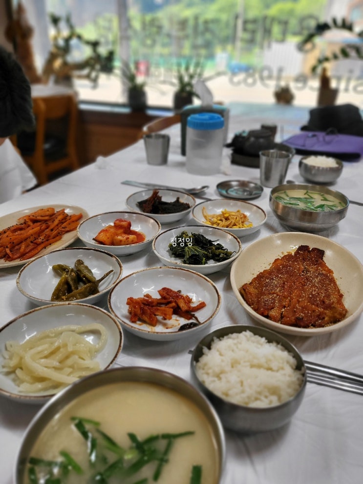 강원도 인제 맛집 아침식사 가능한 진부령식당 용대리 황태 해장하기 네이버 블로그