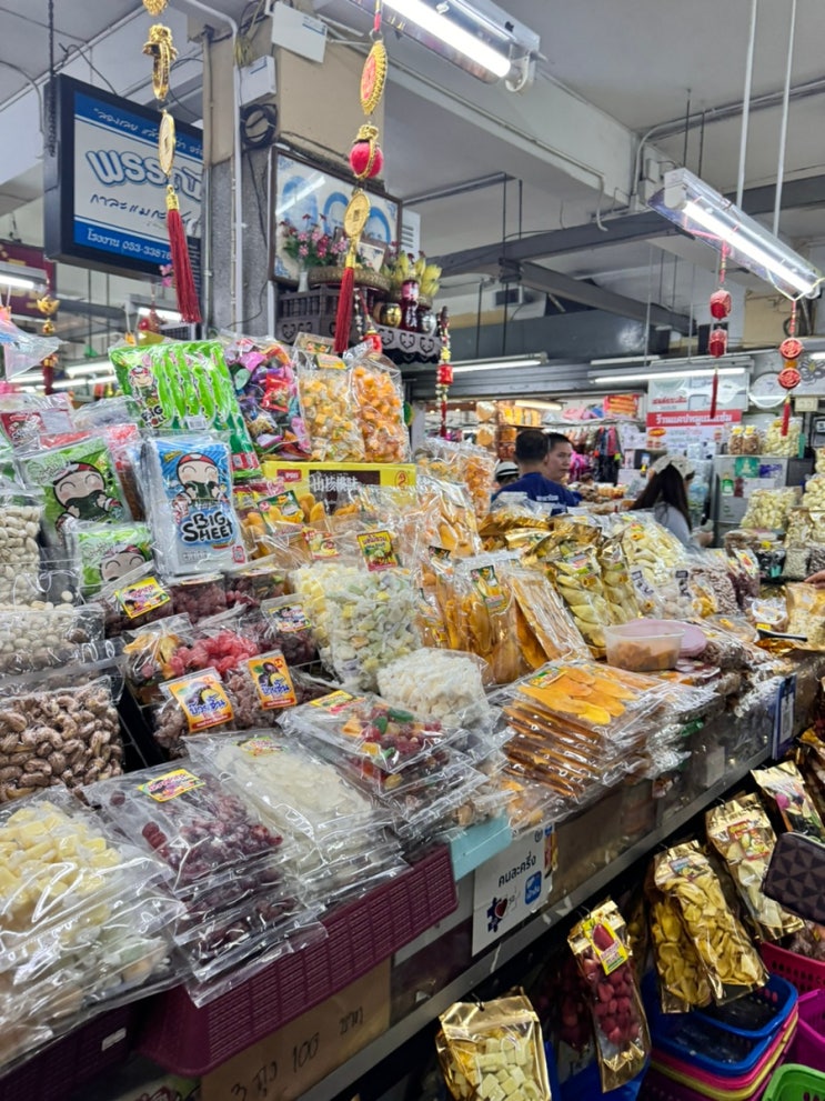 치앙마이 와로롯시장 기념품 쇼핑리스트 길거리음식 간식 추천 : 네이버 블로그