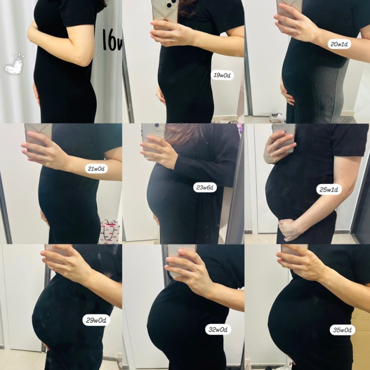 쌍둥이임신일기9 임신 34주 36주 일상삼성병원 제왕날짜 잡기막달검사 네이버 블로그