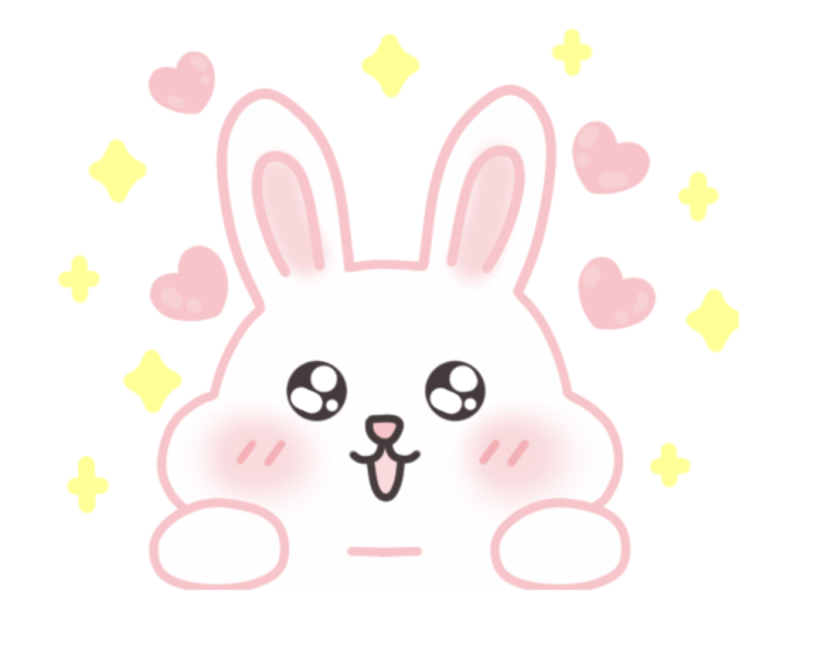 토끼 캐릭터 디자인 : 네이버 블로그