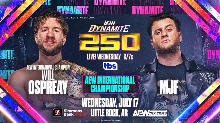 AEW Dynamite 250 2024년 7월 17일 HD : 네이버 블로그