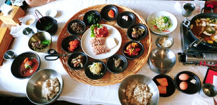 여름철 피서지로 각광받는 회야강발원지 양산 덕계 무지개폭포 와 인근 산맞이골 점심특선 보쌈보리밥 네이버 블로그