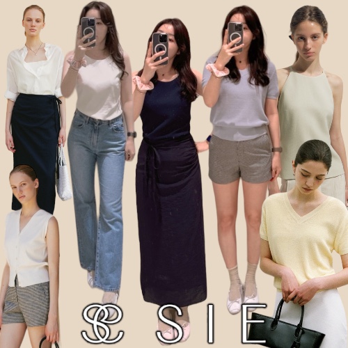 Sie 시에 판교 매장 여름 데일리룩 신상 입어본 후기 네이버 블로그